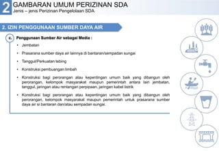Rekomendasi Teknis Bidang Sumber Daya Air | PPTX