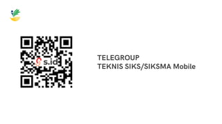 Paparan SIKS-SIKSMA Mobile dalam penggunaan | PDF