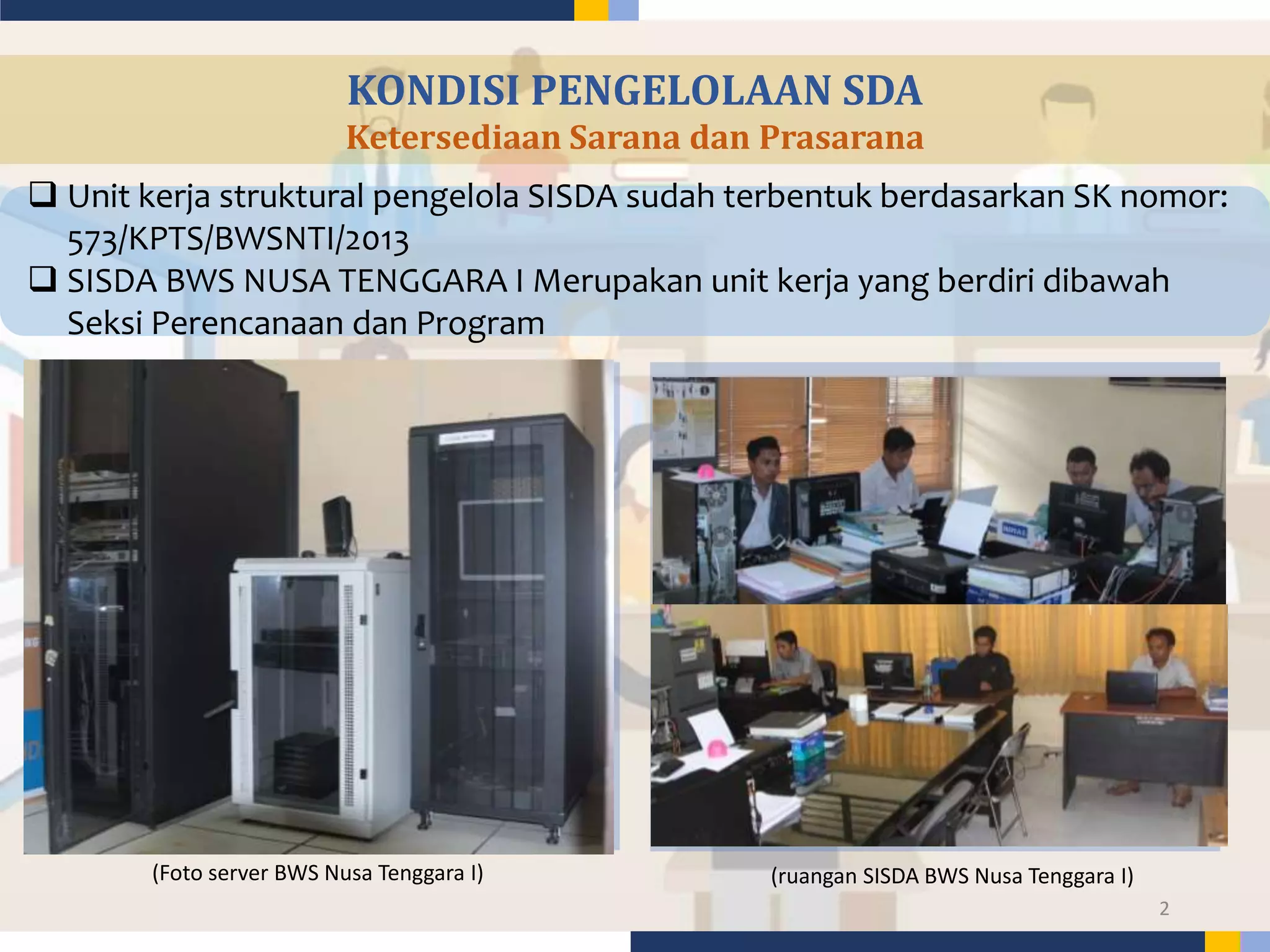 Paparan SISDA BWS Nusa Tenggara I | PPT