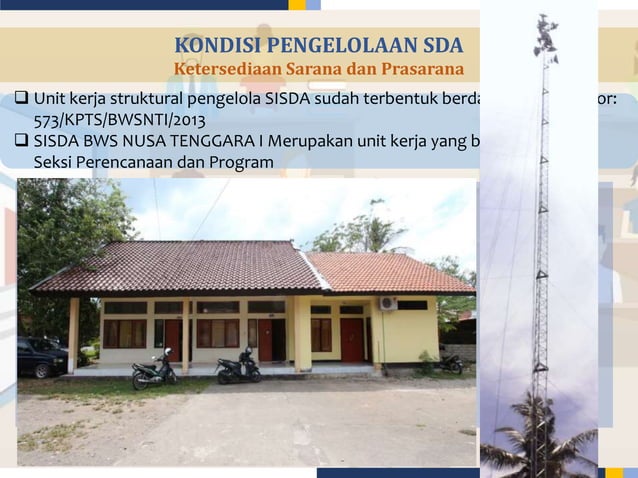 Paparan SISDA BWS Nusa Tenggara I | PPT