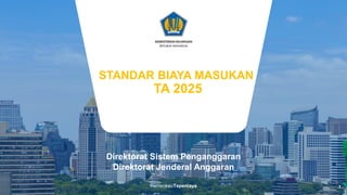 Paparan Sosialisasi SBM TA 2025 --------- | PDF