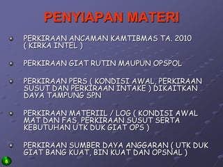 Paparan Sosialisasi Sun Renja 2010 | PPTX