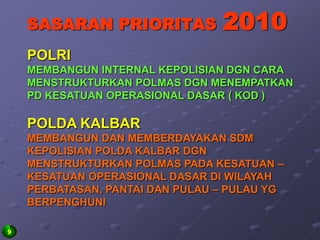 Paparan Sosialisasi Sun Renja 2010 | PPTX