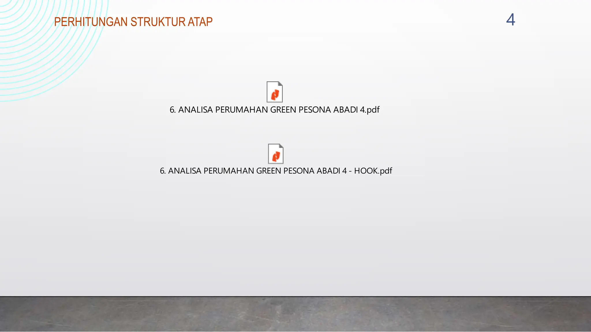 Contoh Paparan pengejuan SLF untuk perumahan | PPTX