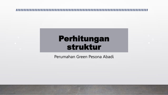 Contoh Paparan pengejuan SLF untuk perumahan | PPTX