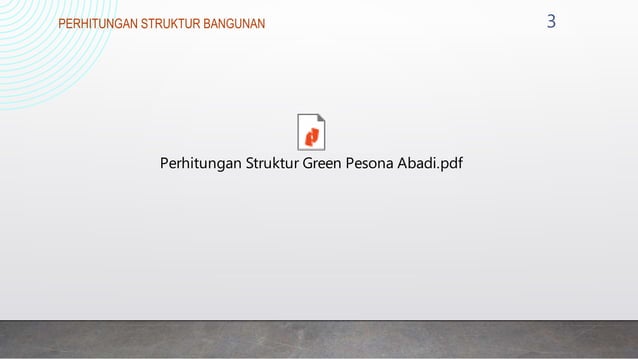 Contoh Paparan pengejuan SLF untuk perumahan | PPTX