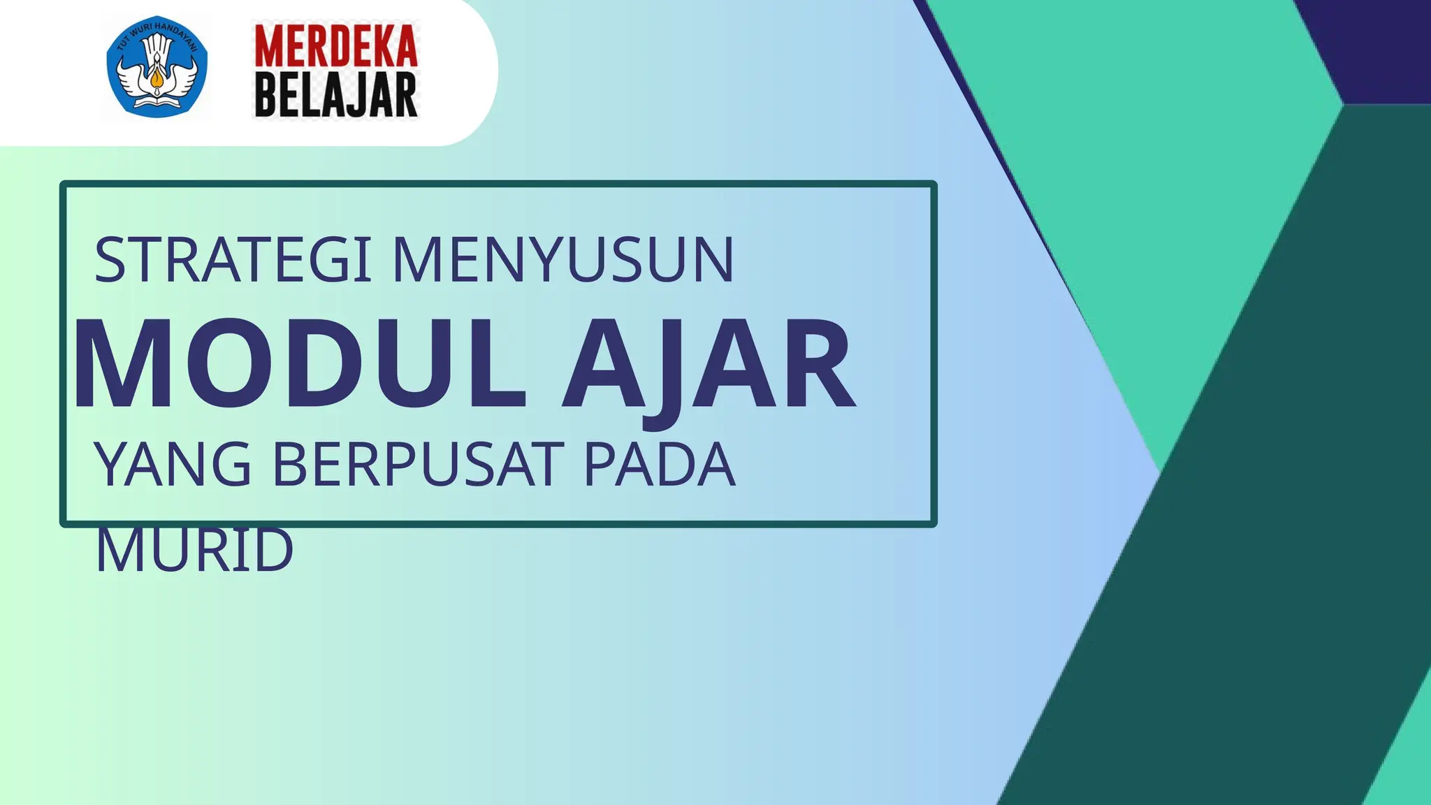 PENYUSUNAN MODUL AJAR PADA KURIKULUM MERDEKA | PPTX