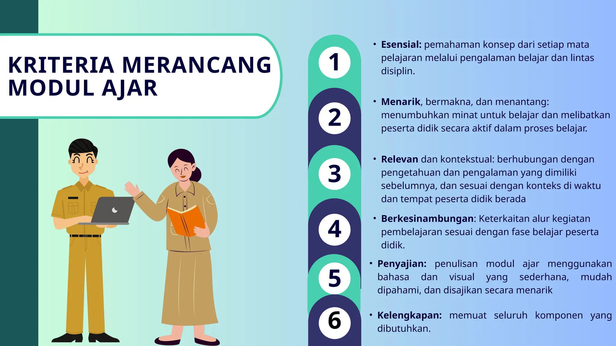 PENYUSUNAN MODUL AJAR PADA KURIKULUM MERDEKA | PPTX