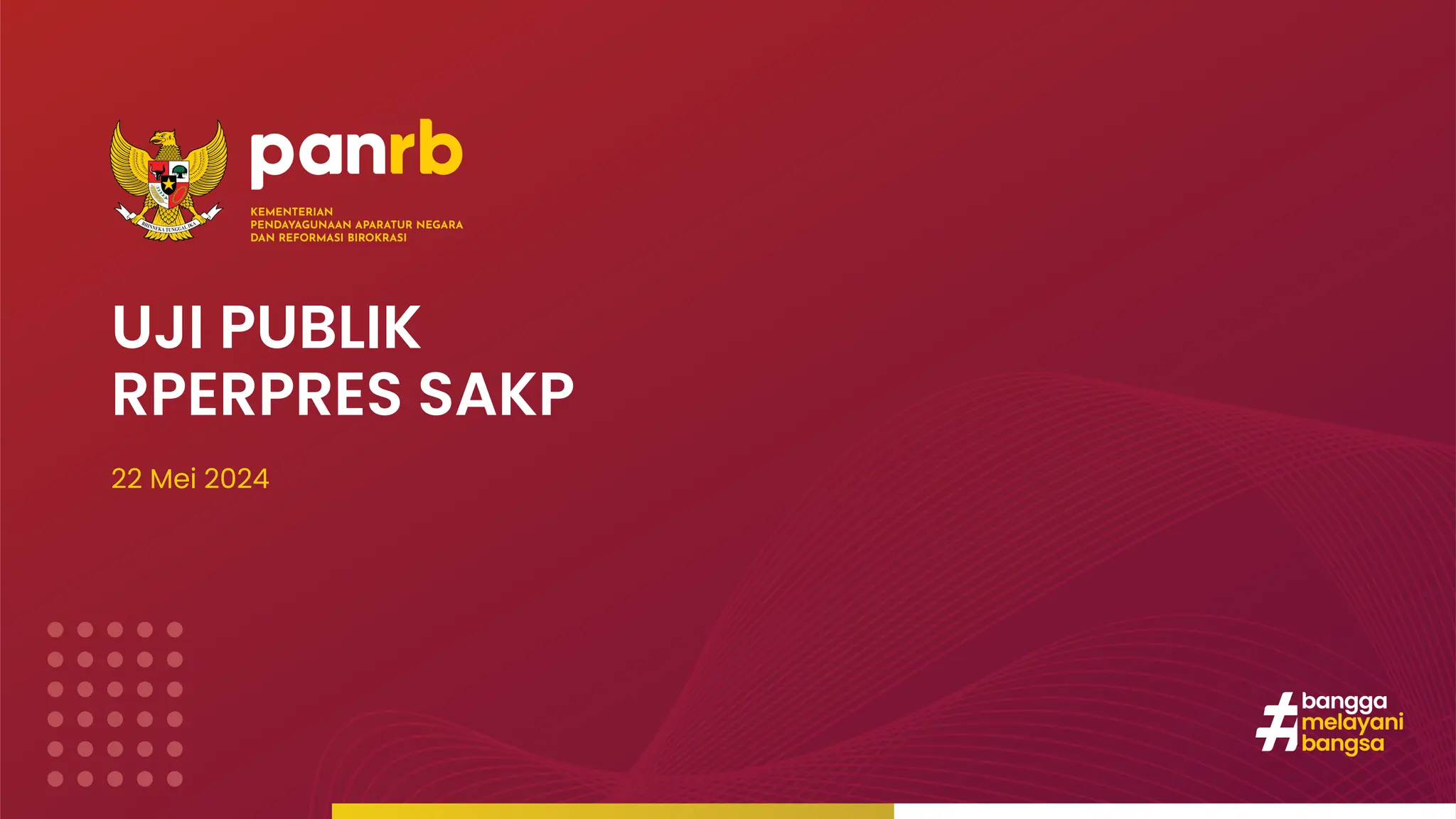 Paparan Uji Publik SAKP Pasal perpasal tahun 2025 | PDF