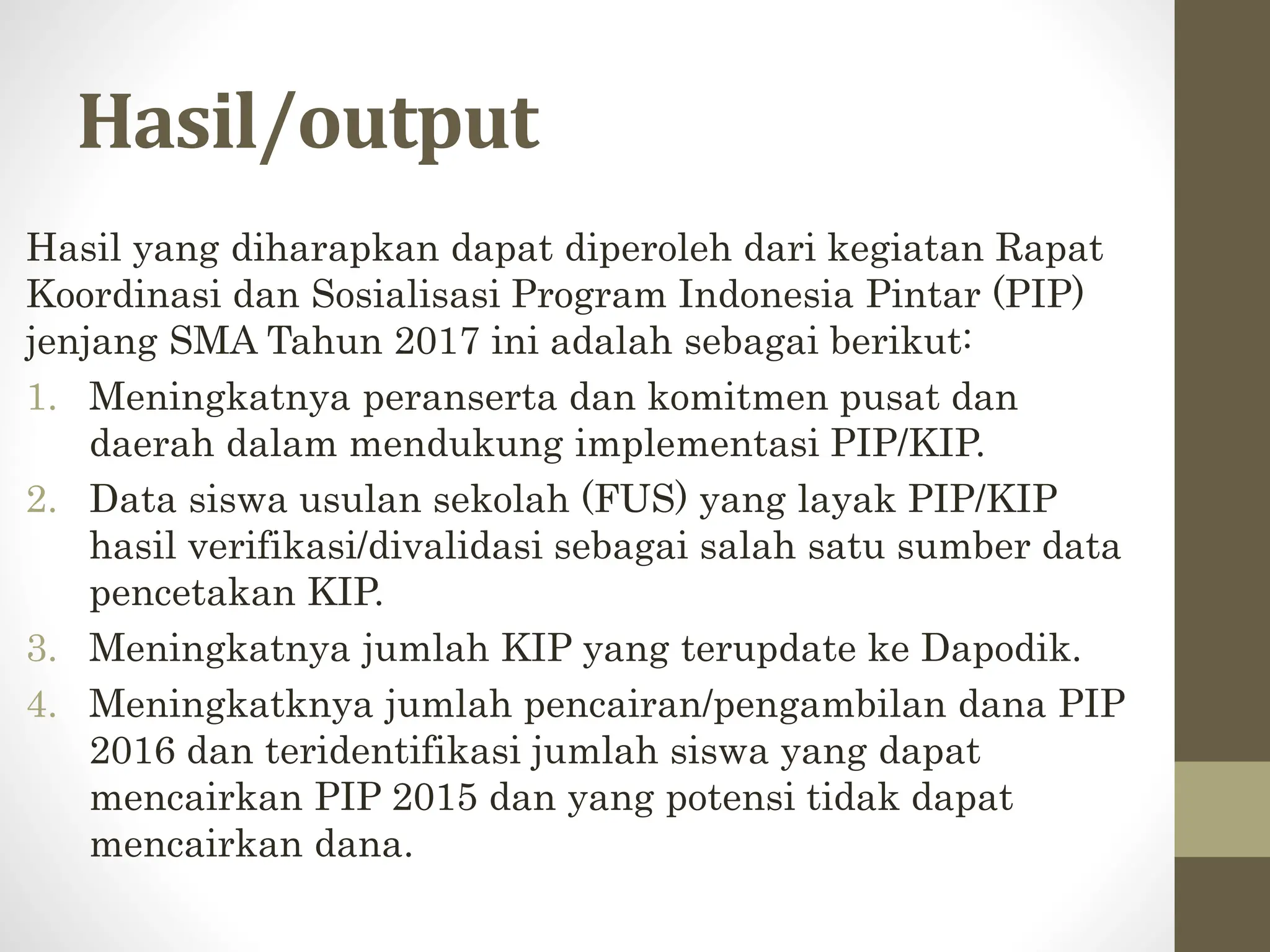 PAPARAN VALIDASI DATA RAKOR PIP 2017.pptx