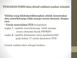PAPARAN VALIDASI DATA RAKOR PIP 2017.pptx