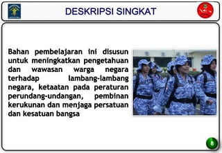 Wawasan Kebangsaan bagi Aparatur Sipil Negara | PPT