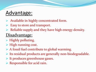 Energy: Renewable and non-renewable sources of energy | PPT