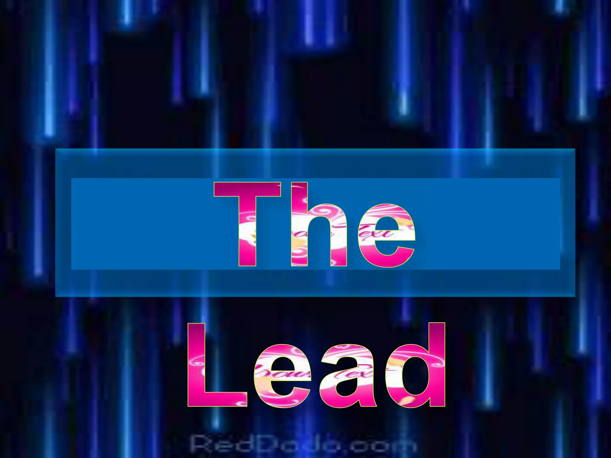 the lead | PPT