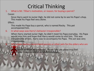 Papa's Parrot | PPT