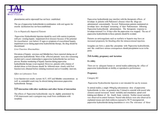 Papaverine HCl Injection BP Taj Pharma SmPC | PDF