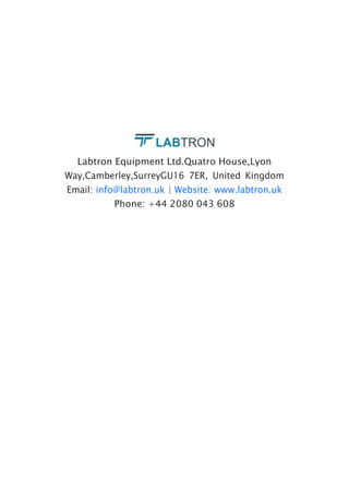 labtron Portable Airborne Particle Counter | PDF