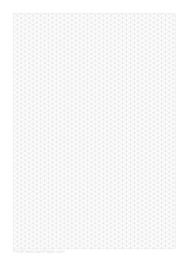 Papel isométrico 5mm