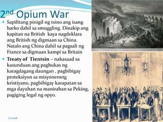 Yunit IV: Papel ng imperyalismo at kolonyalismo | PPTX