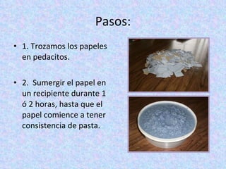 Papel reciclado | PPT