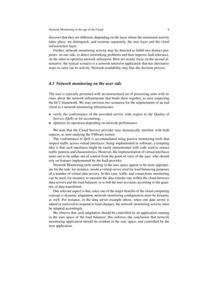 Network Monitoring in the age of the Cloud | PDF | Cloud Computing | Internet