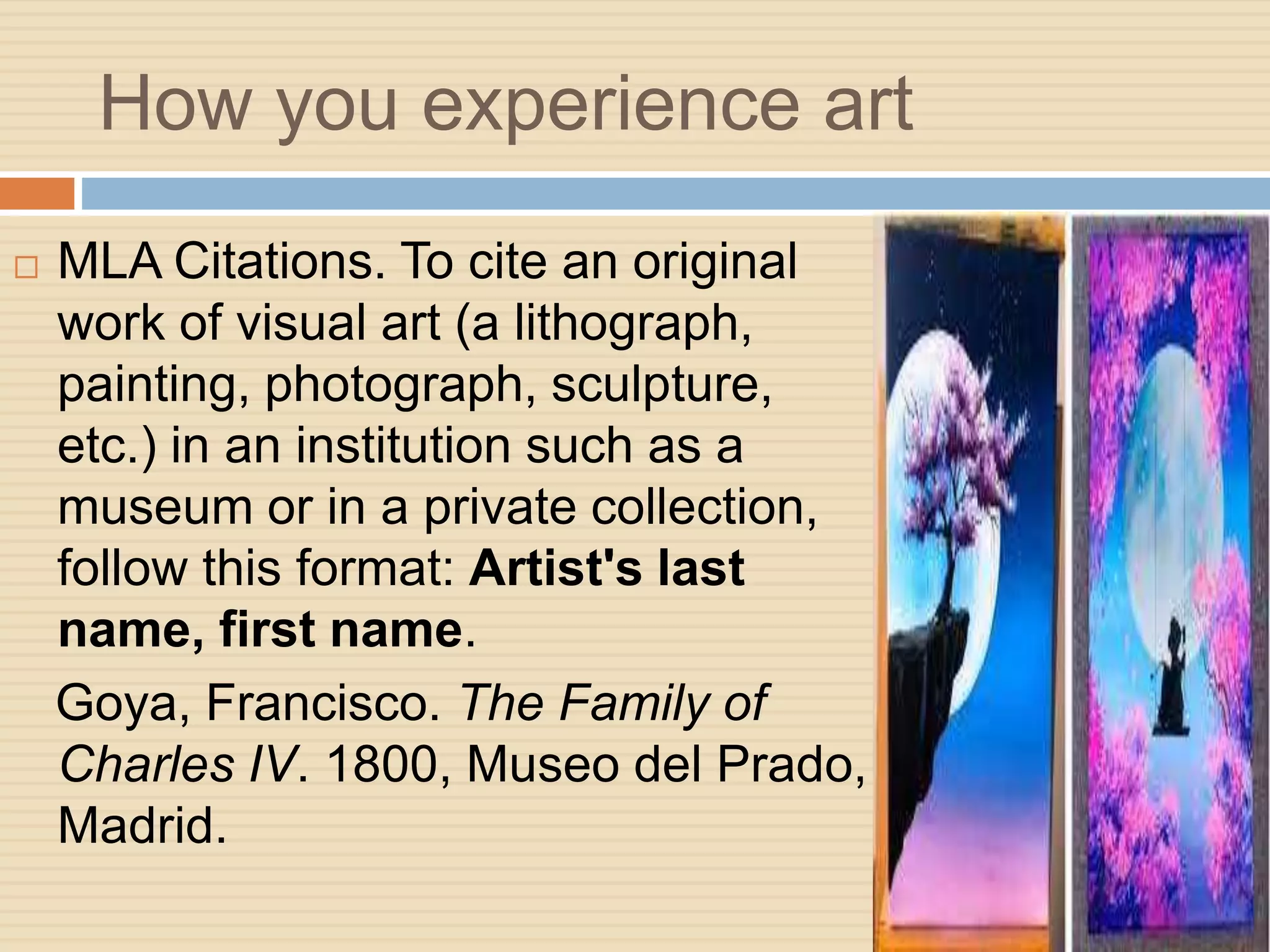 MLA 8th and 9th Edition variations | PPTX