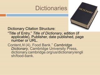 MLA 8th and 9th Edition variations | PPTX