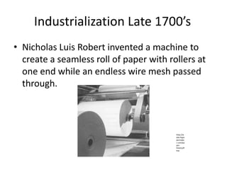 Evolution of Paper | PPTX