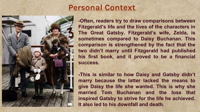 Historical Background of The Novel "The Great Gatsby" .pptx | Jazz | Music