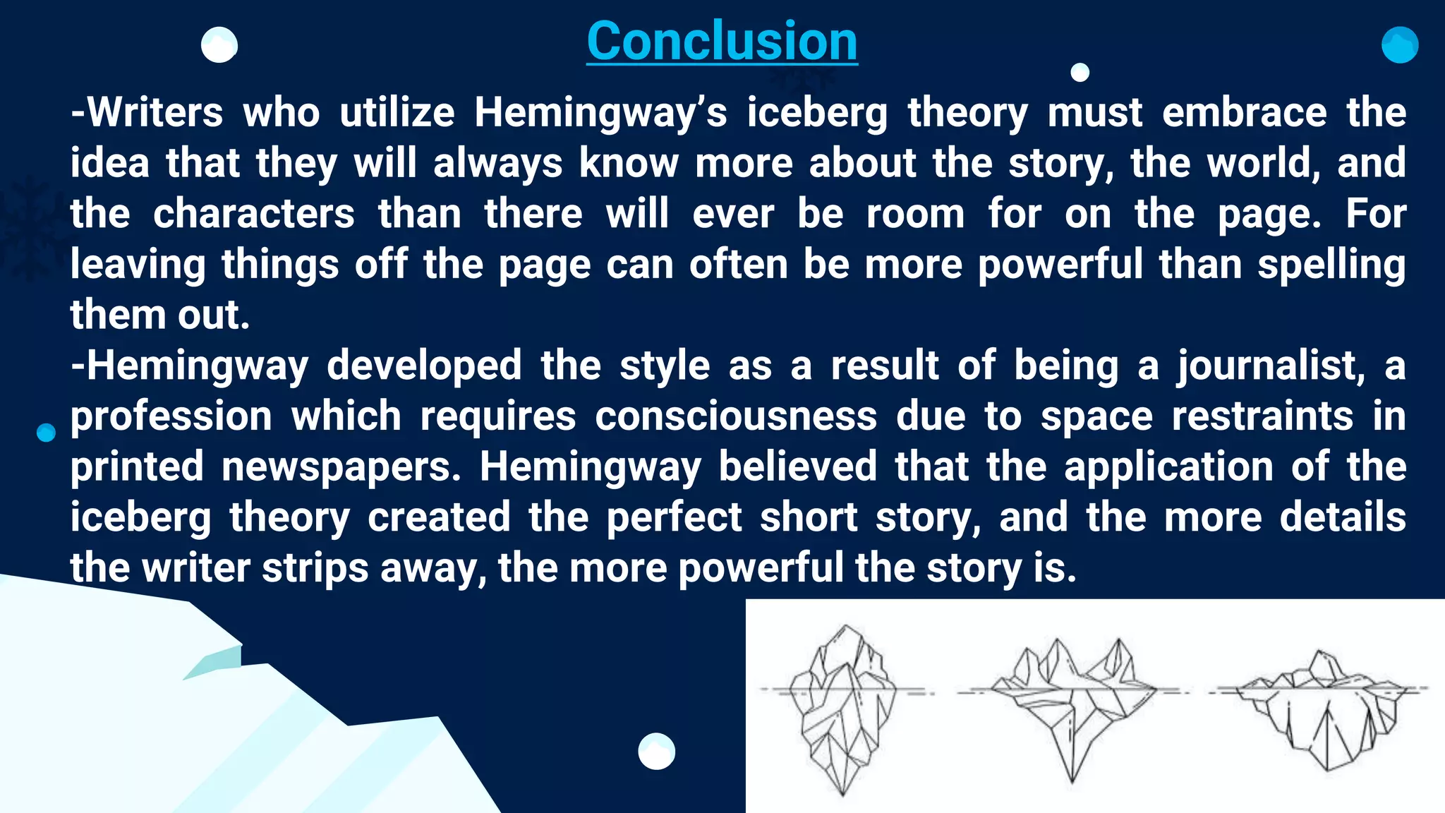 Iceberg Theory by Ernest Hemingway.pptx