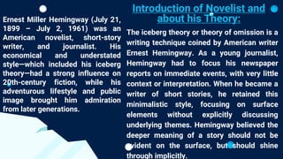 Iceberg Theory by Ernest Hemingway.pptx