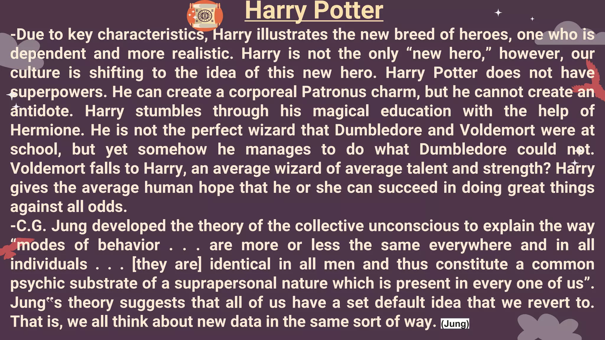 Elements of Archetypes in "Harry Potter".pptx