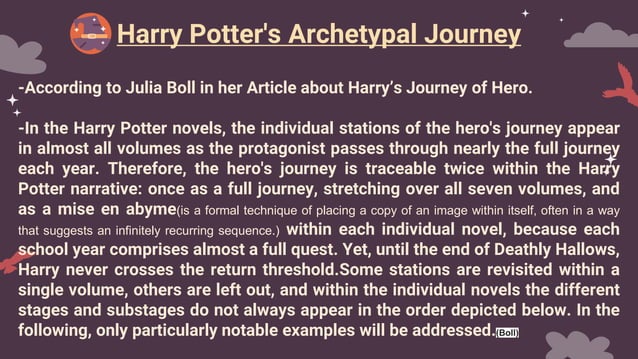 Elements of Archetypes in "Harry Potter".pptx