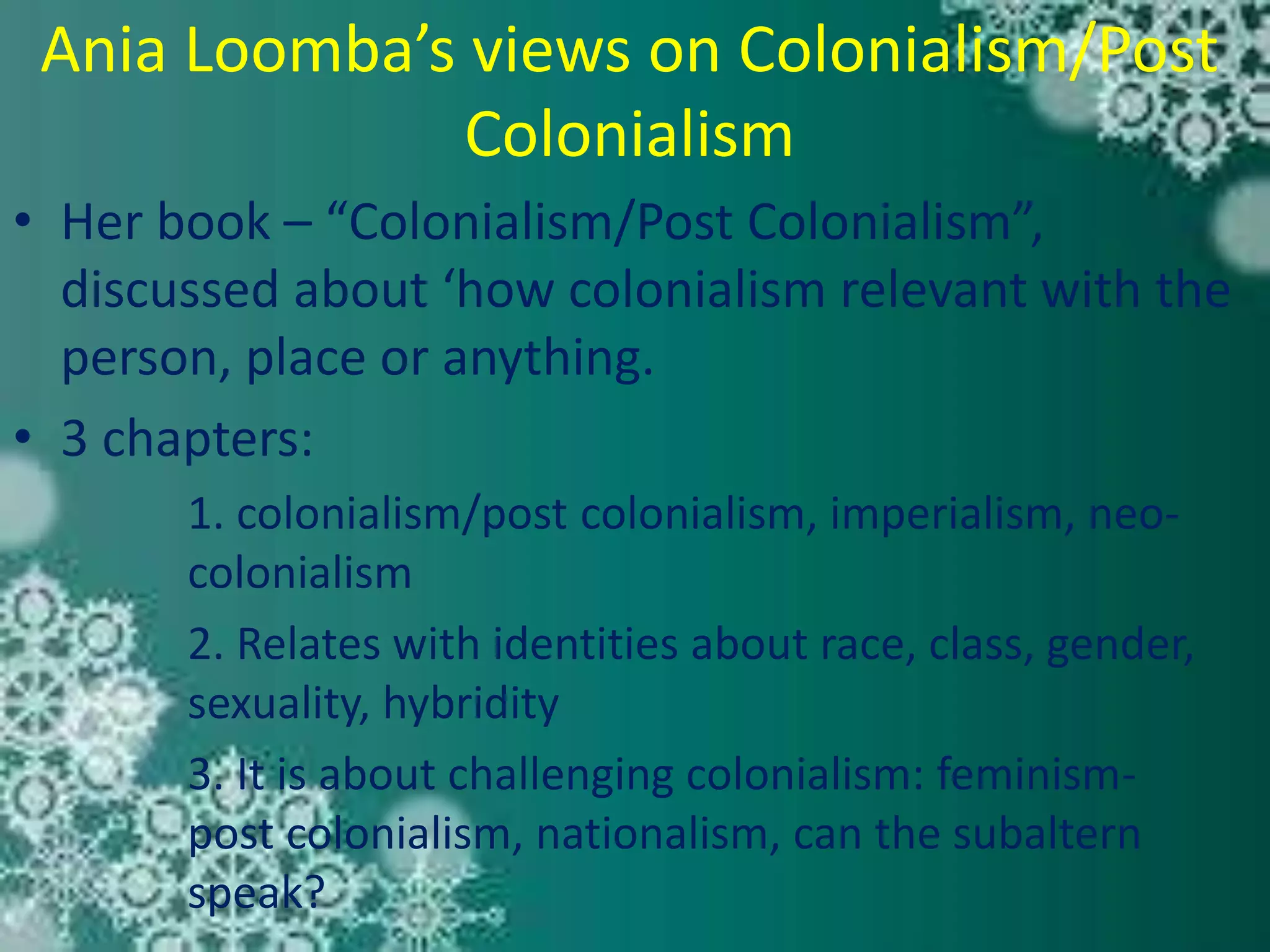 Paper -11, The Post Colonial Litrature | PPT