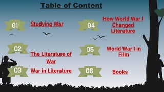 World War and Its Influence on Literature and Films..pptx
