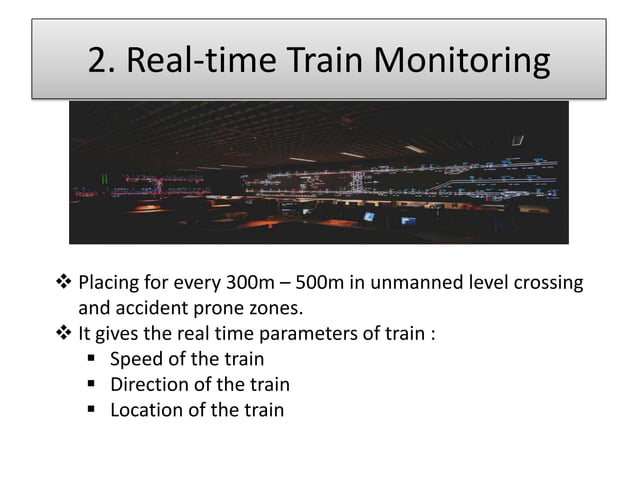 Automatic Train Collision and Accidence Avoidance system | PDF