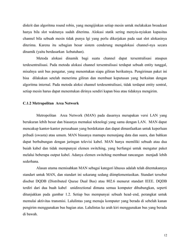 Paper Jaringan Komputer | DOC