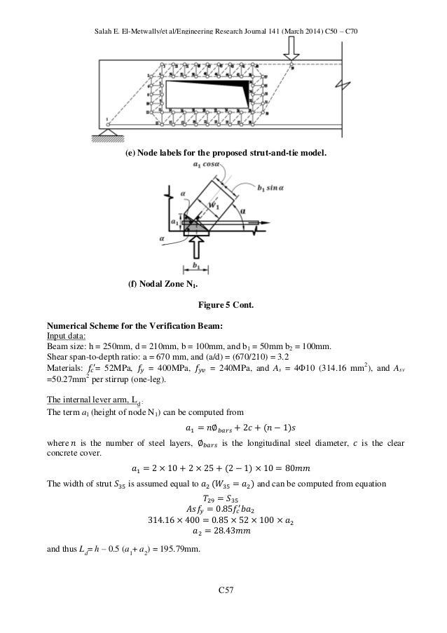 Paper " STRUT-AND-TIE MODEL AND 3-D NONLINEAR FINITE ELEMENT ANALYSIS…