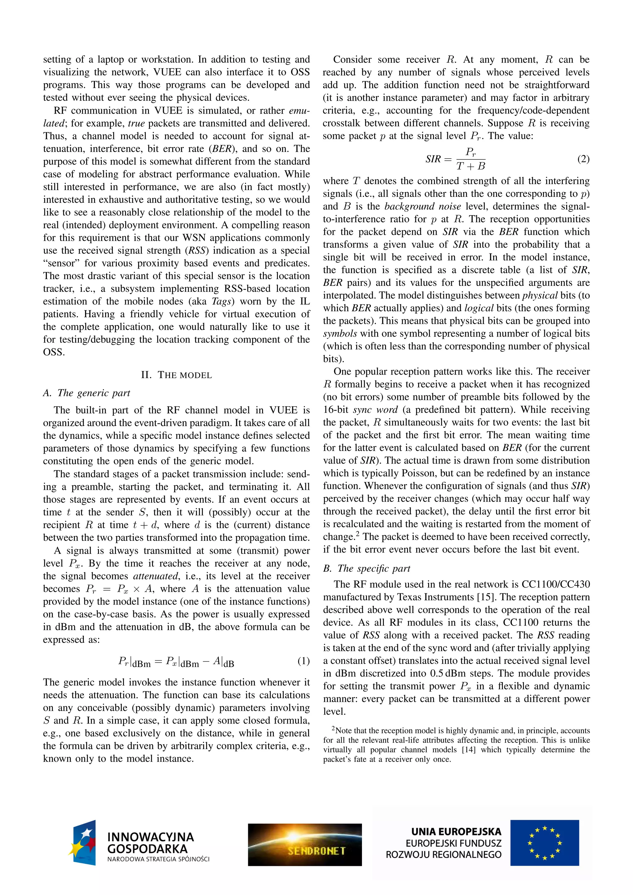 A Sample-Driven Channel Model for Developing and Testing Practical WSN ...