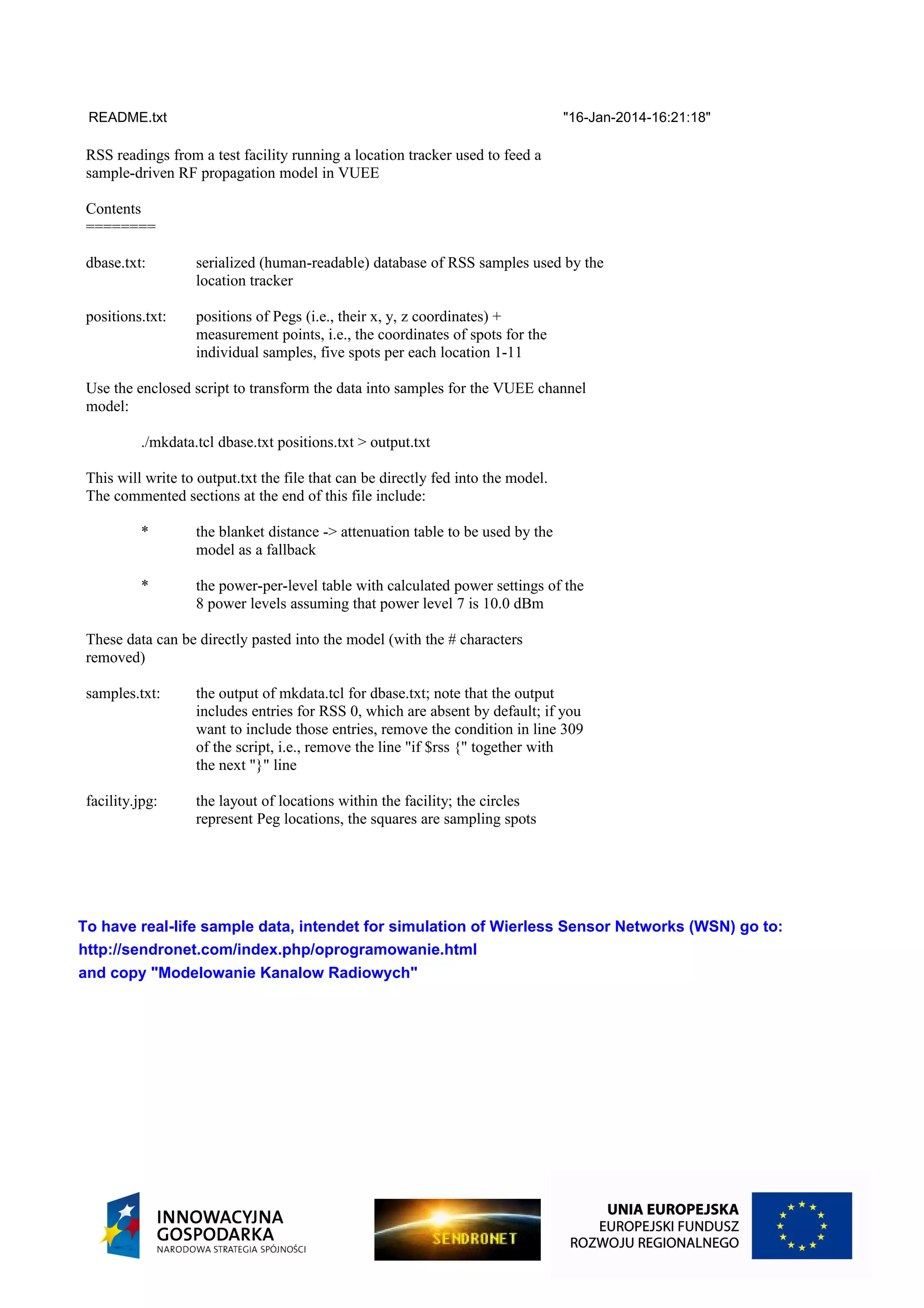 A Sample-Driven Channel Model for Developing and Testing Practical WSN ...