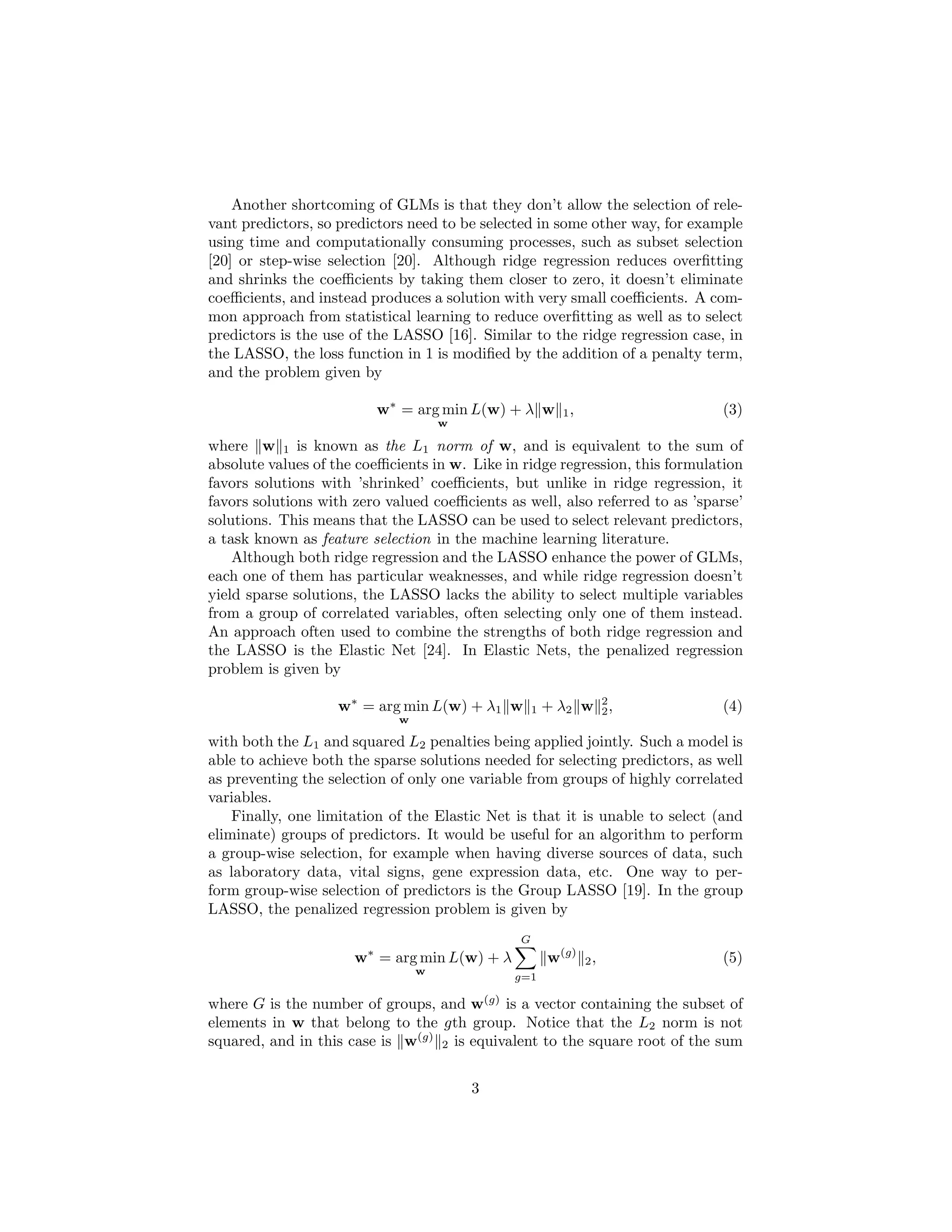 A Brief Introduction to the Temporal Group LASSO and its Potential ...