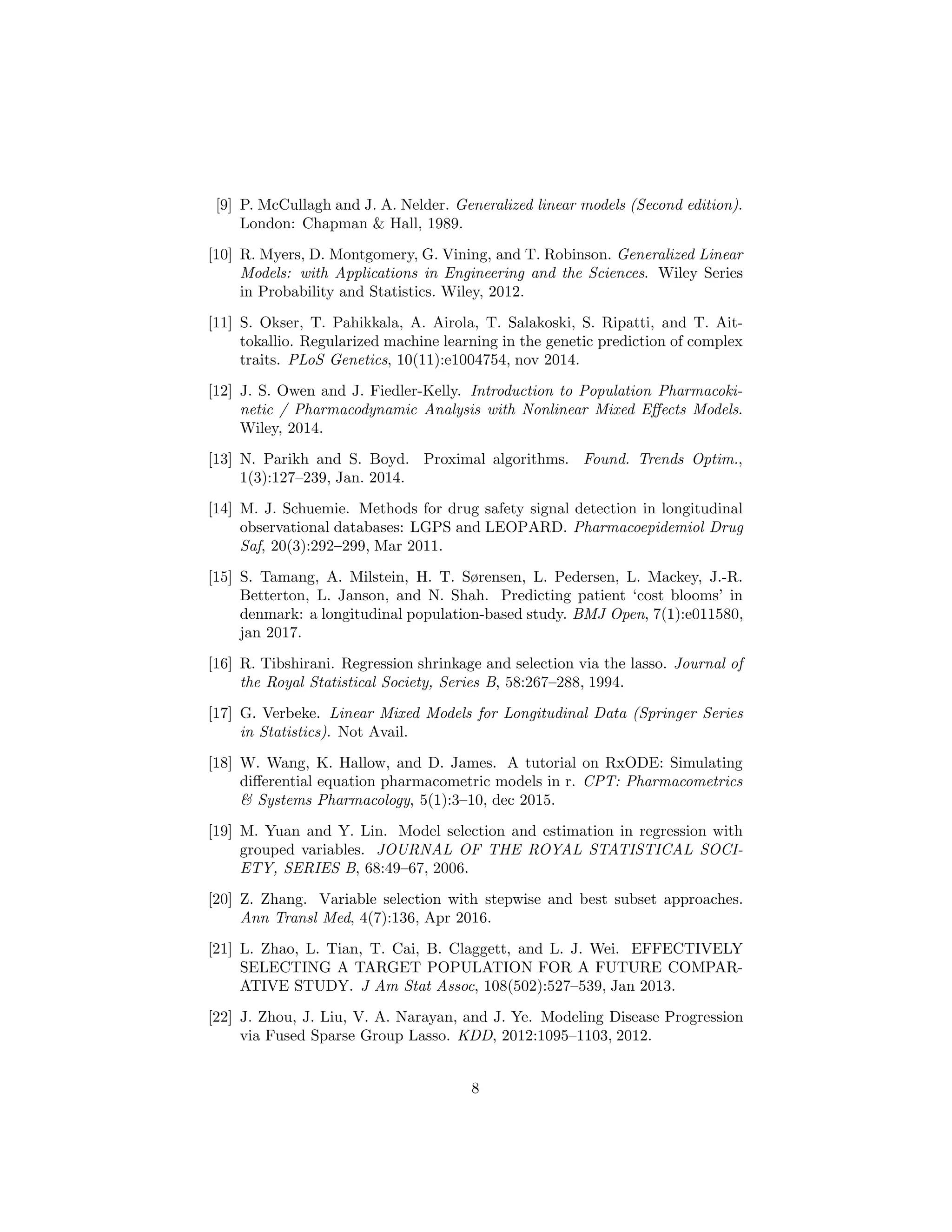 A Brief Introduction to the Temporal Group LASSO and its Potential ...