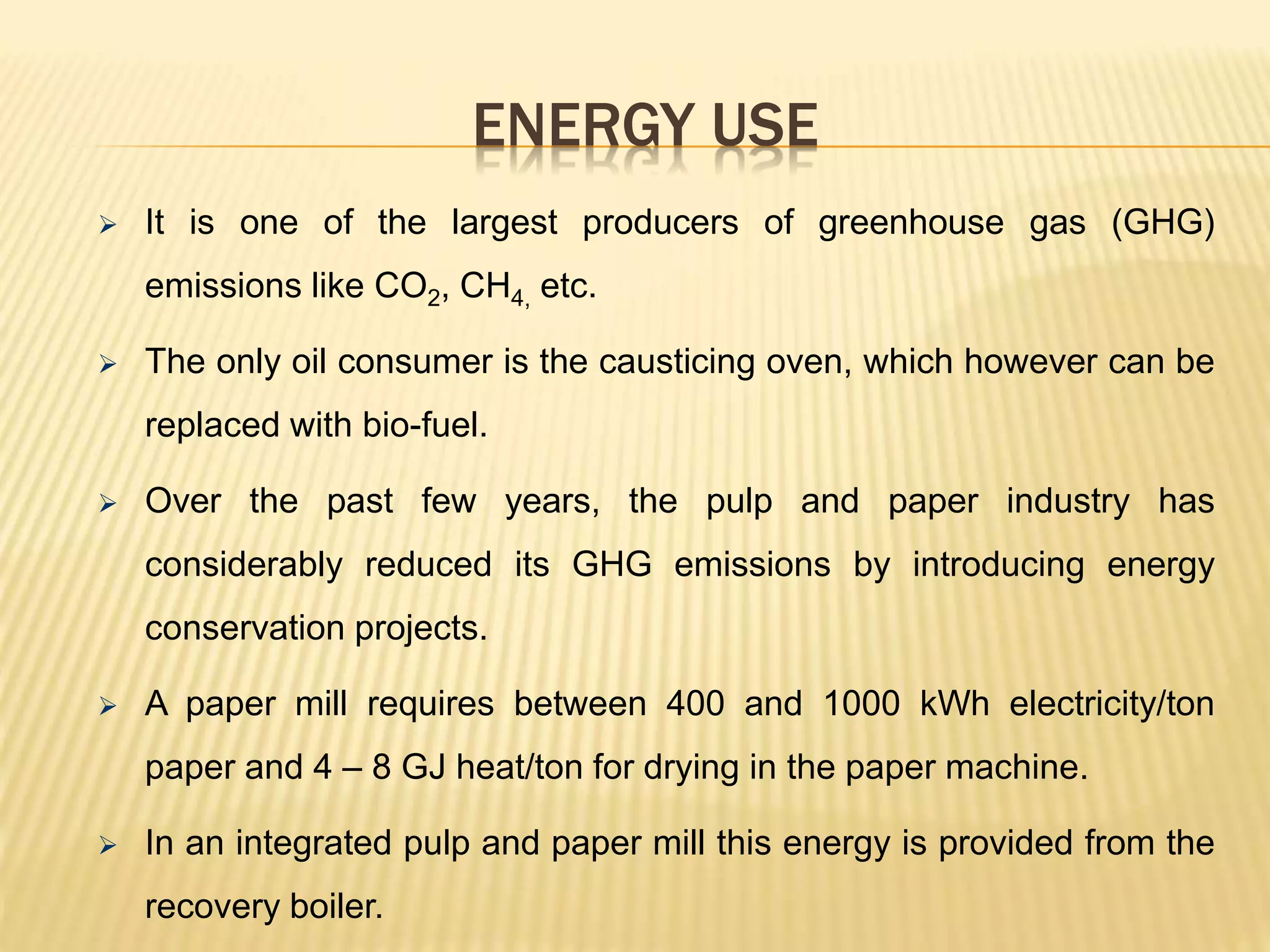 PULP AND PAPER INDUSTRY: PROCESS, WASTE AND ITS MANAGEMENT | PPTX