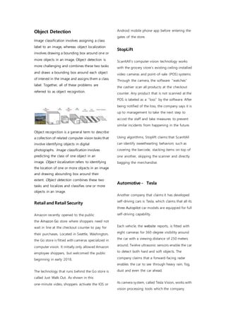 Paper on Computer Vision | DOCX | Artificial Intelligence | Technology ...