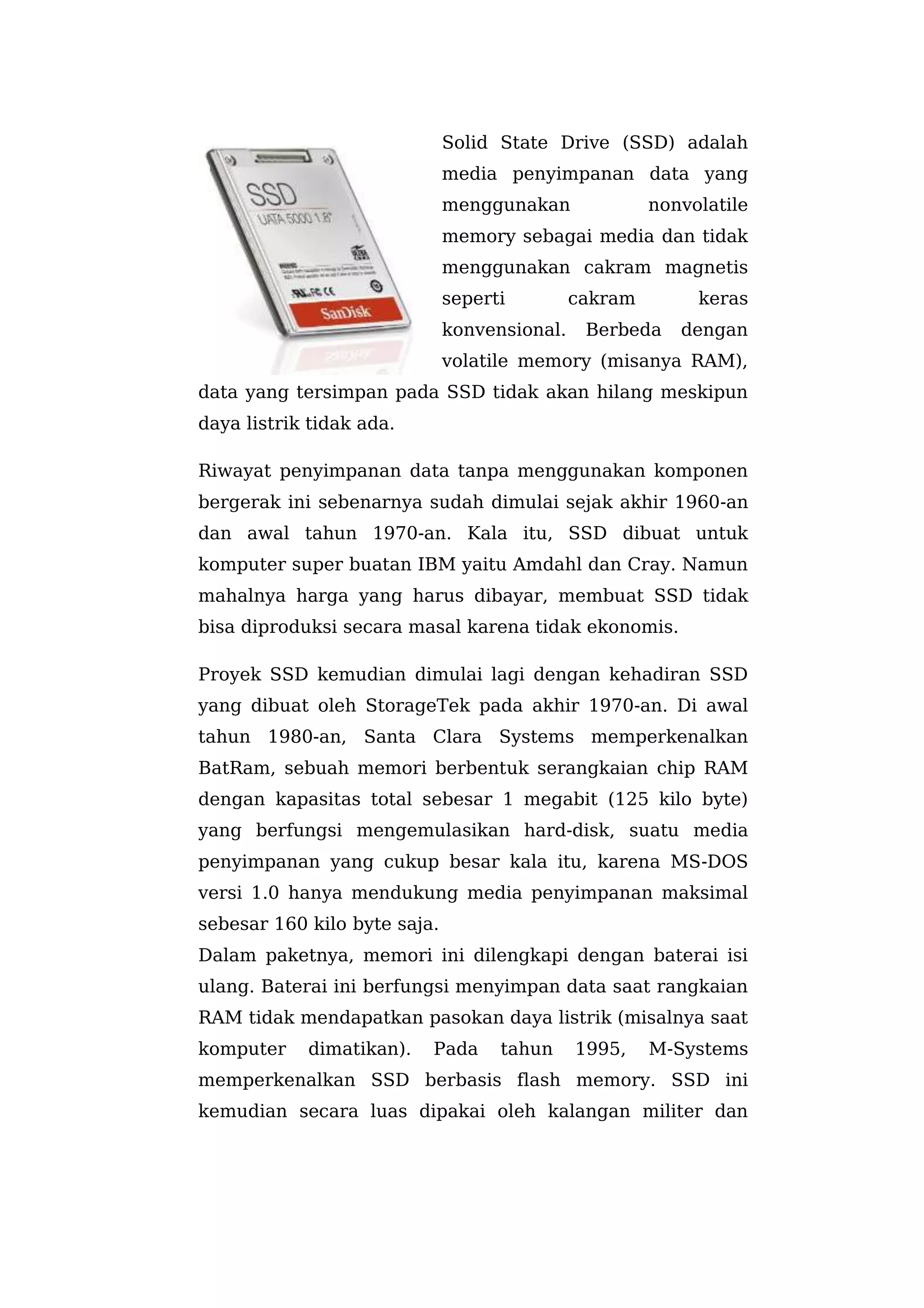 Paper Pengantar Teknologi Informasi - Perkembangan Komponen Hardware | PDF