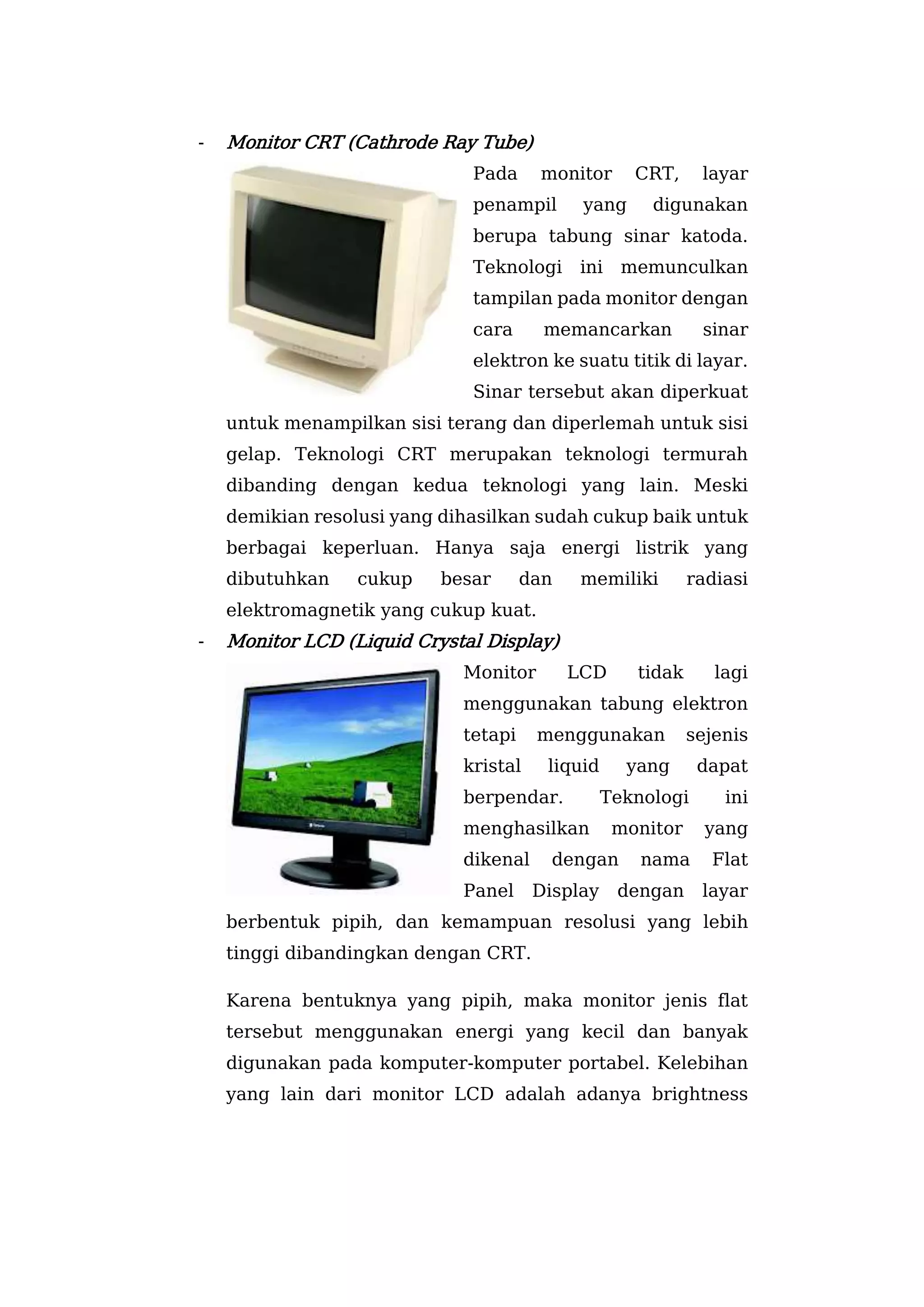 Paper Pengantar Teknologi Informasi - Perkembangan Komponen Hardware | PDF