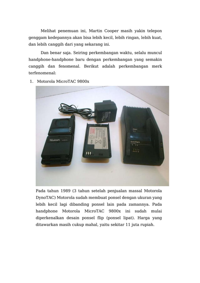 Paper Pengantar Teknologi Informasi - Perkembangan Komponen Hardware | PDF