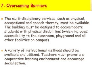 KEY DEBATES ON INCLUSIVE EDUCATION | PPTX