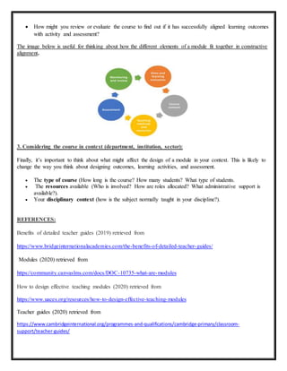 TEACHER SUPPORT CURRICULUM- DESIGNING TEACHER GUIDES, SUBJECT RESOURCE ...