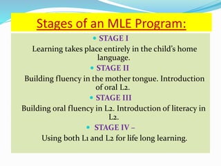 MULTILINGUAL CHARACTERS OF CURRICULUM | PPT